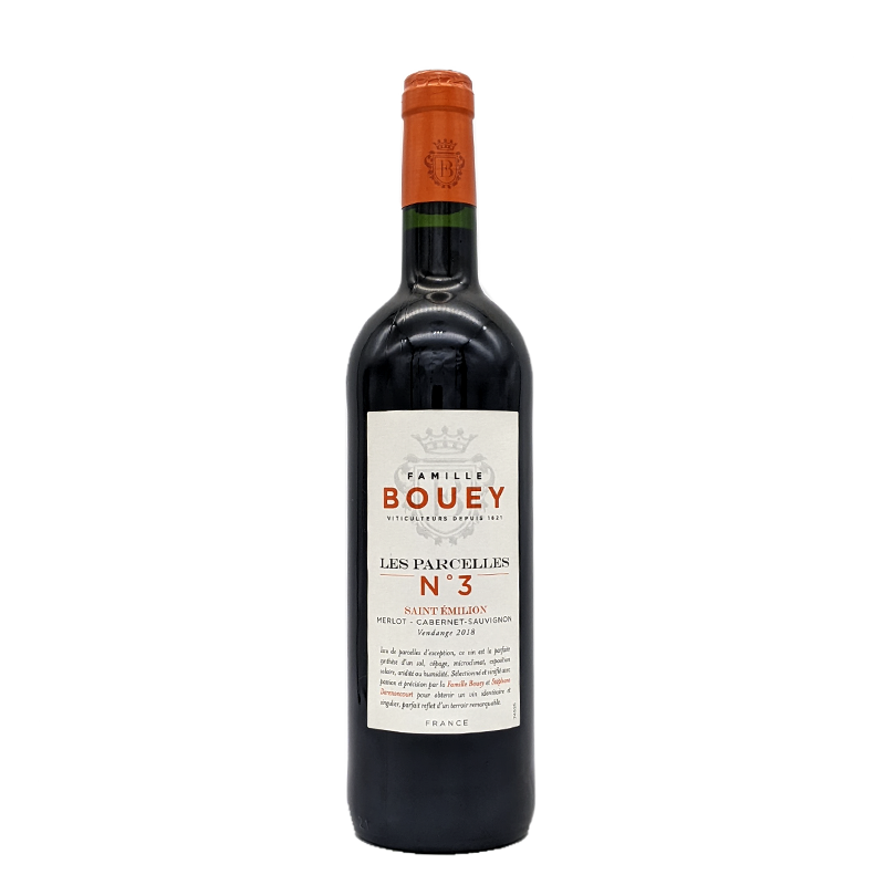 Les Parcelles N°3, Bouey et Derenoncourt, Saint-Emilion, rouge – Terres ...